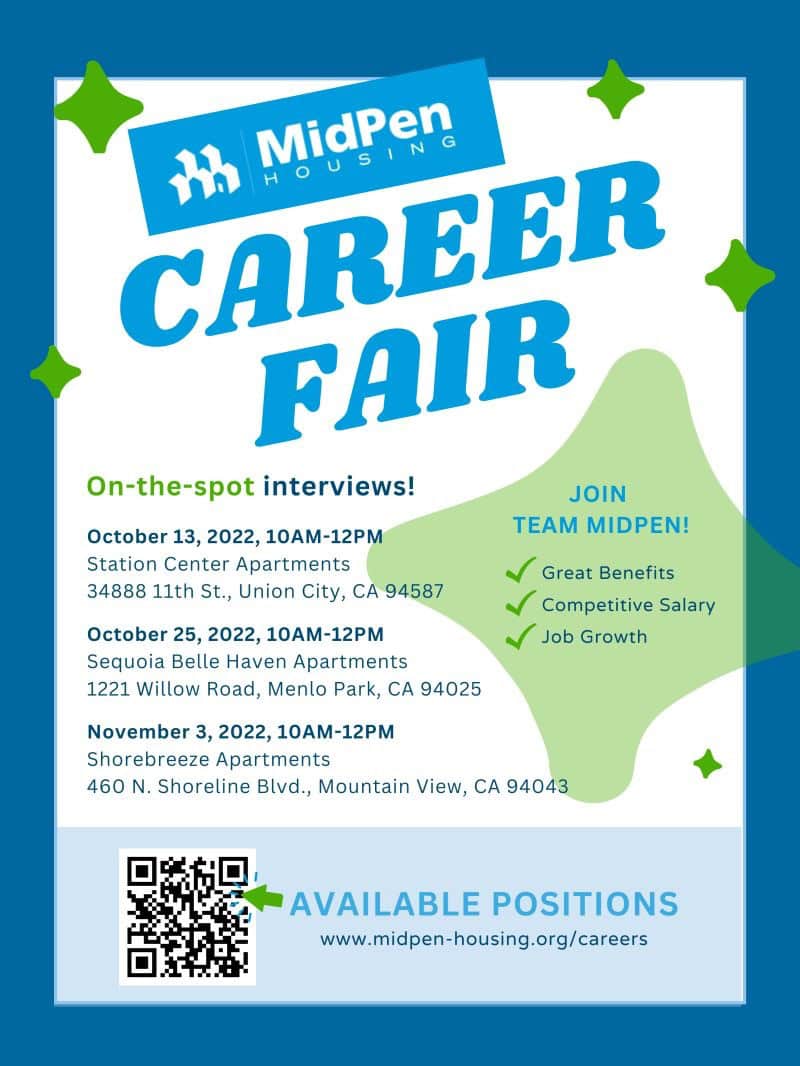 MidPen Career Fairs – Join #TeamMidPen Today! – MidPen Housing